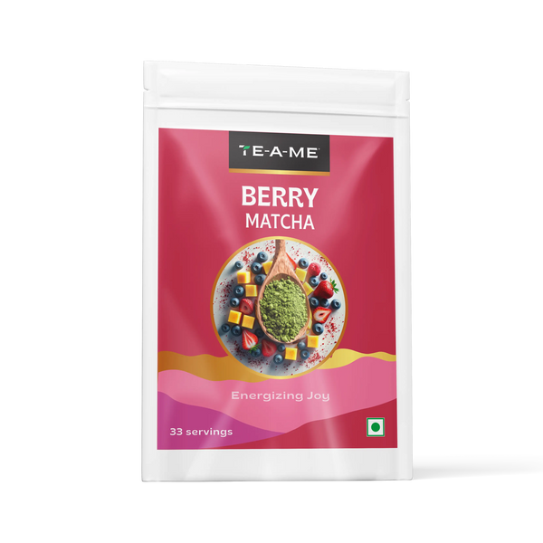 Berry Matcha Green Tea – Fruity, Antioxidant-Packed Japanese Matcha – TEAME